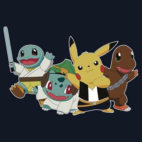 Poke Wars Pokemon Star Wars Pokemon Pokemon Crossover