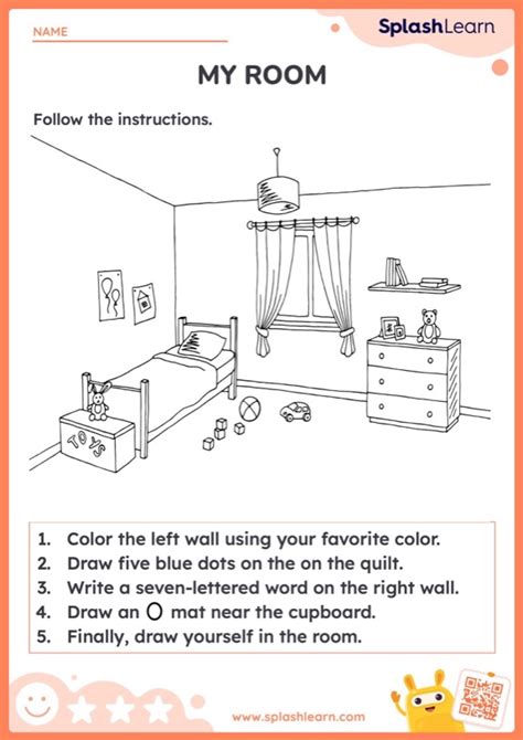 Following Directions Worksheet For Grade 1