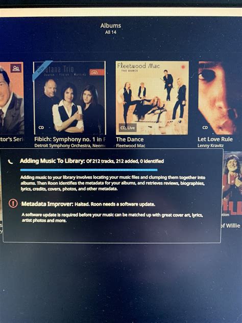Metadata Improver Halted Support Roon Labs Community