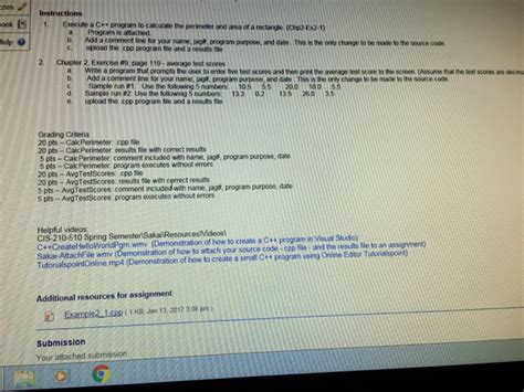 Solved Execute A C Program To Calculate The Perimeter And Chegg