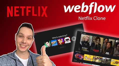 how to build a netflix clone in webflow youtube