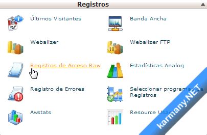 Raw Access Logs En CPanel