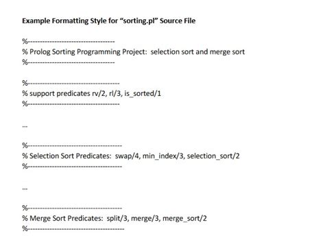 solved comp 333 prolog programming project 1 sorting