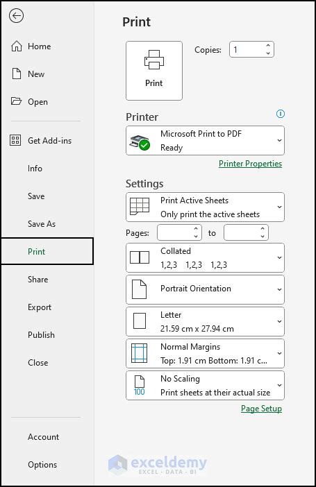 How To Print In Excel Basic Guidelines For Beginners How To Format