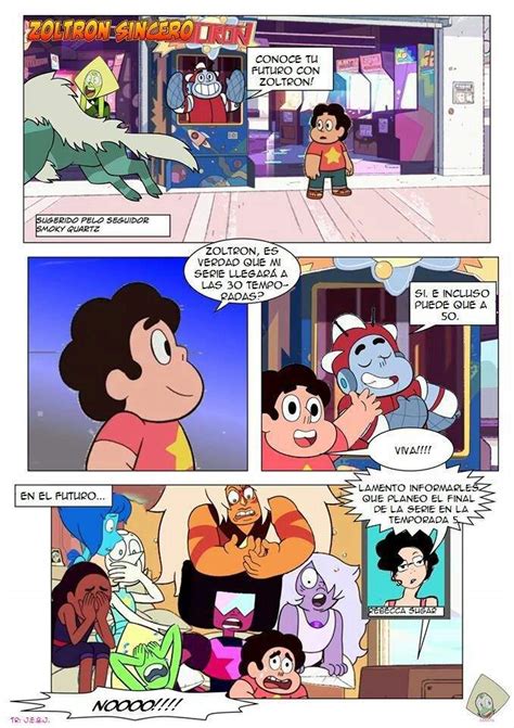 Minicomics Zoltron Sincero Parte 5 Steven Universe Español Amino