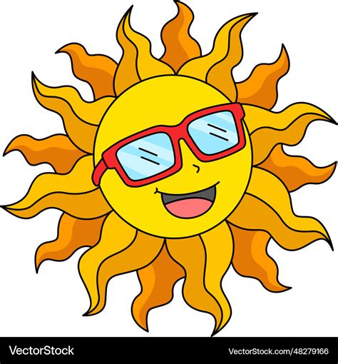 Happy Sun Clip Art
