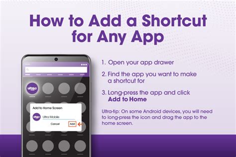 How To Create A Shortcut On Android Ultra Mobile