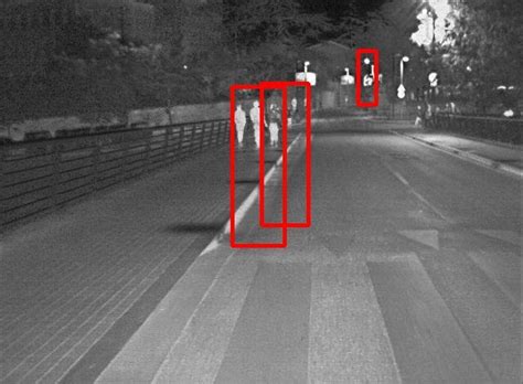 A H The Infrared And Visible Image Detection Results From Six Download Scientific Diagram