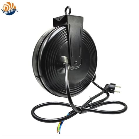 Tangle Free Cord Retractor Retractable Spring Loaded Cable Reel For