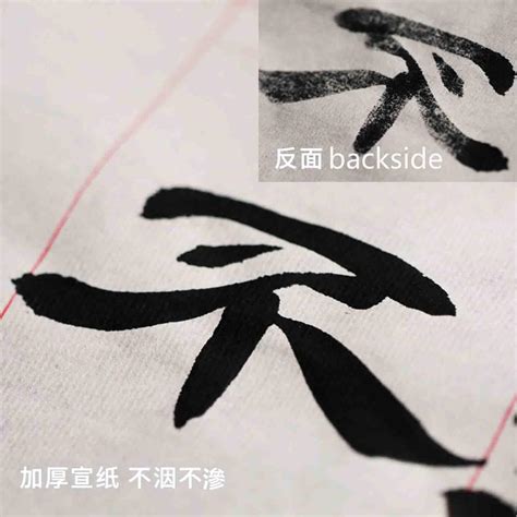 Calligraphy Paper Roll Chinese Calligraphy Paper 100 Sheets Sheng