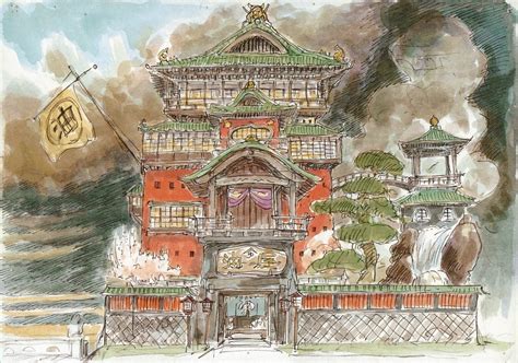 Spirited Away Concept Art