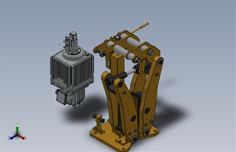 Yp32系列电力液压盘式制动器yp32 3000 900×30 Ⅰa Cl Rl Wl Hl Solidworks 2018 模型图纸下载 懒石网