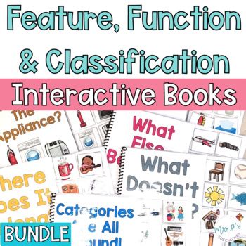 Feature Function And Class Interactive Books Bundle Digital Versions