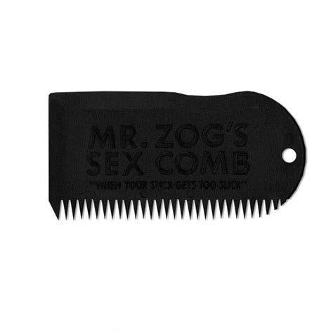 Sex Wax Surf Board Wax Comb Black Mr Zogs