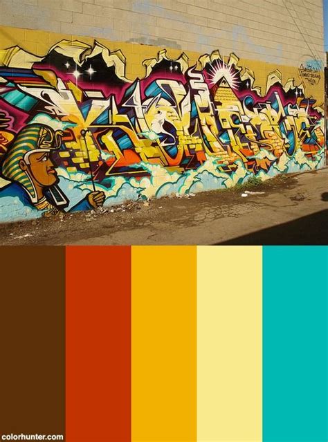 Pin By Maryann Nowell On Palettes Nice Cool Color Palette Graffiti