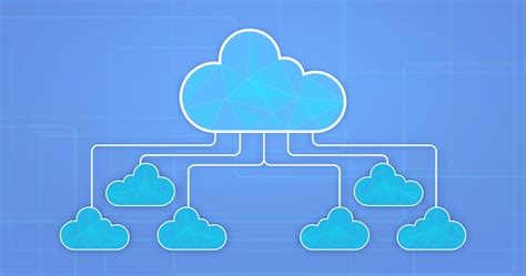 클라우드 컴퓨팅 및 사물 개념의 인터넷 프리미엄 벡터