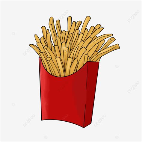 Fun Fries Vector Potato Fast Food Food Png And Vector With