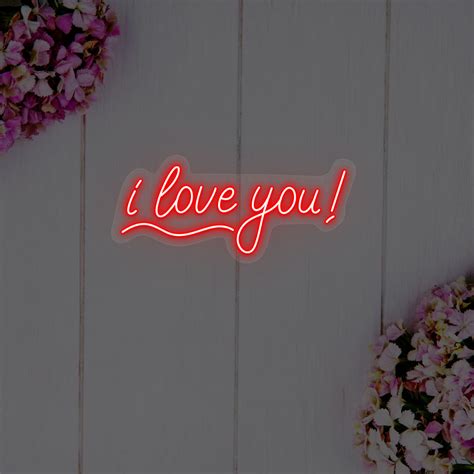 I Love You Neon Sign I Love You In Neon Crazy Neon® Crazy Neon