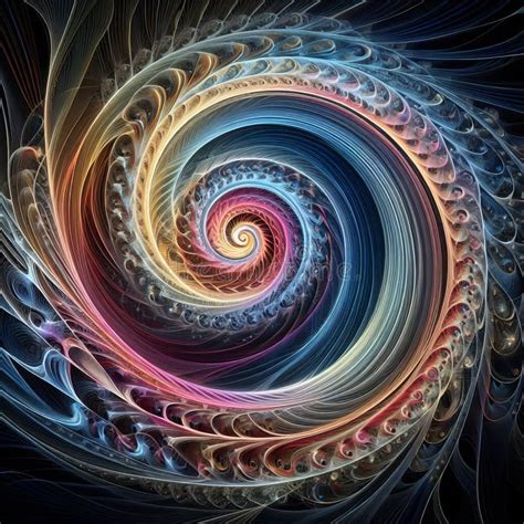 Spiral Waves Rotating Wave Patterns Often Observed In Fluid D Stock