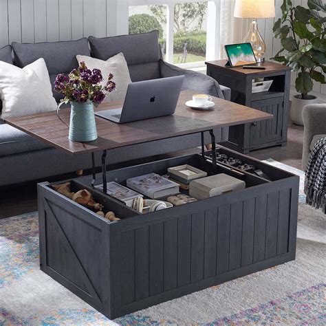 Modern Coffee Table For Living Room With Storage Functional And Stylish