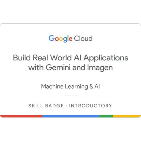 Proud To Share That Ive Completed The “build Real World Ai Applications With Gemini And Imagen