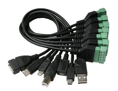 USB Male Female To Screw Terminal Connector