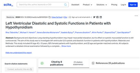 Left Ventricular Diastolic And Systolic Functions In Patients With