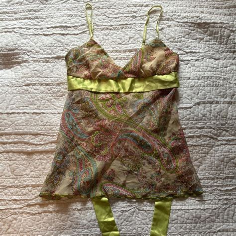 Xxi Semi See Through Tank Top Size Small Depop