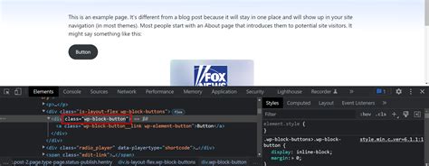 How To Open The Popup Radio Player Using Custom Buttons Elements