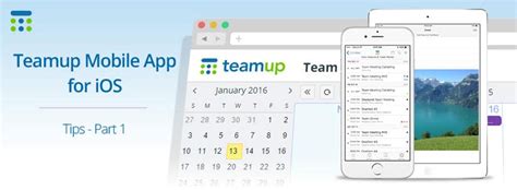 Getting Around Teamup App For Ios Teamup Blog