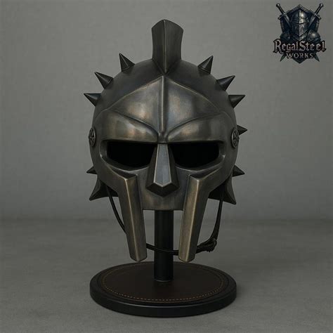 Limited Edition Medieval Gladiator Maximus Helmet Roman Soldier