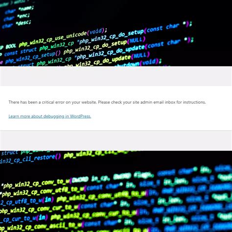How To Handle Critical Errors In Wordpress Brain Cyber Solutions