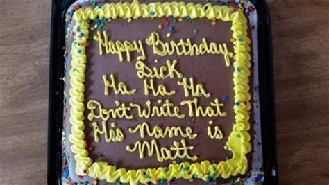 When The Cake Decorator Takes You Literally 23 Pics Funny Birthday