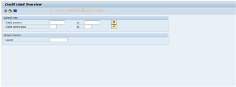 F SAP Tcode Credit Management Brief Overview
