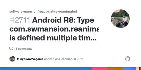 Android R8 Type Com Swmansion Reanimated Buildconfig Is Defined