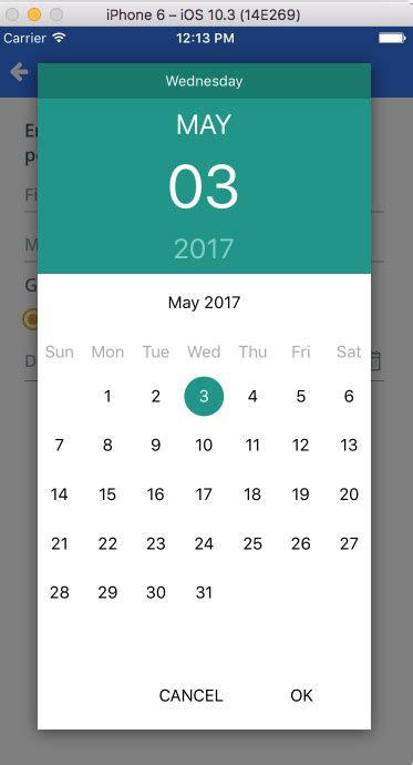 Ios How To Set The Maximum Date In Mddatepicker In Objective C