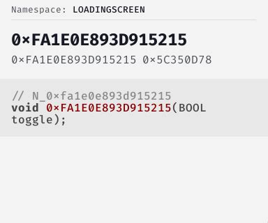 N Xfa E E D FiveM Natives Cfx Re Docs