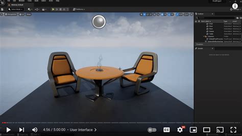 Blank Project Is A Landscape Not Chairs Help Runrealengine