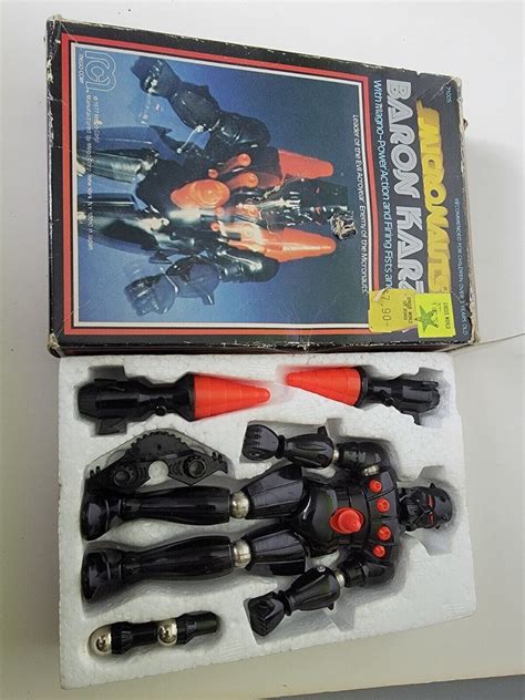 Micronauts Baron Karza Robot Action Figure Mego Vintage 1970s Etsy