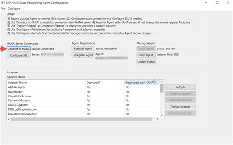 Part 1 Configuring Dp Agent And Remote Source In Sap Community