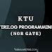 Verilog Program For NOR Gate VLSI Modeling