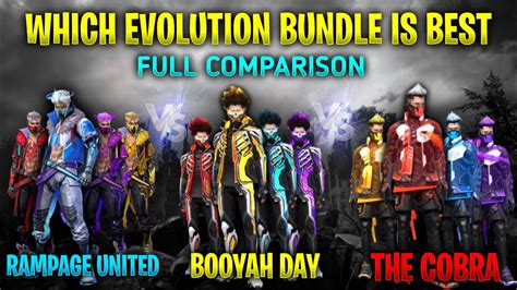 Cobra Vs Booyah Vs Rampage Bundle Comparison Rampage United Bundle Vs