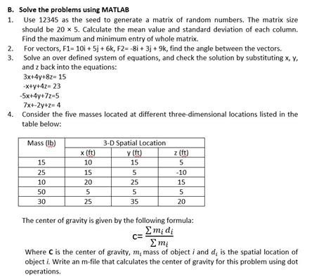 Solved Use Matlab To Solve I Need Help With This Please I Chegg