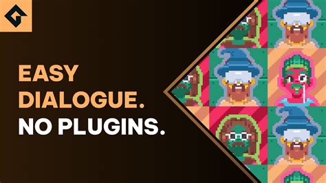 easy to build dialogue system gamemaker youtube