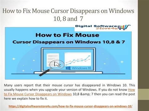 PPT How To Fix Mouse Cursor Disappears On Windows 10 8 And 7