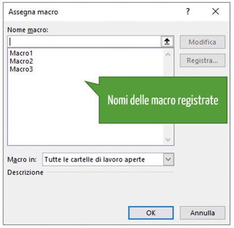 Macro Excel Assegnare Macro A Un Pulsante Excel Per Tutti