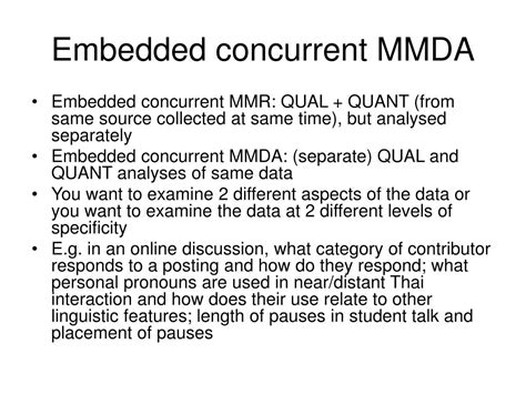 Ppt Mixed Methods Data Analysis September 2011 Powerpoint Presentation Id 579630