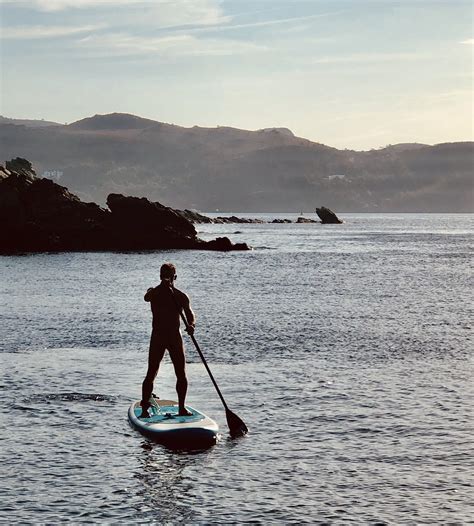Naked Paddle Boarding I Love To Paddle Board Around The Co Flickr