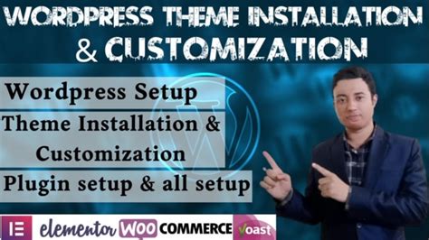 Install And Customize Your Wordpress Theme And Fix Plugin By Jamalhosen1 Fiverr