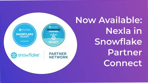 Snowflake Data Integration To Snowflake With Nexlas Self Service